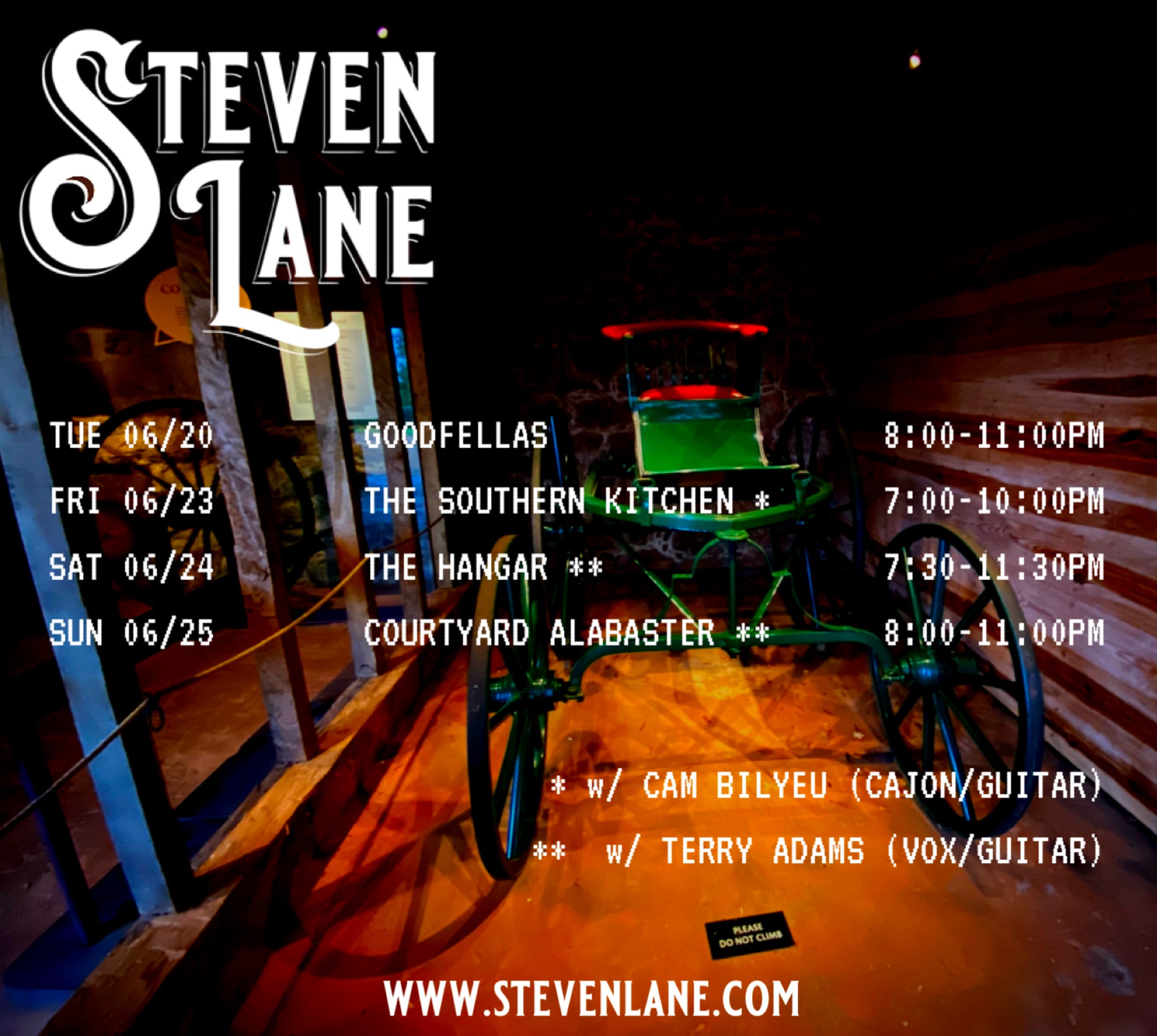 Steven Lane - Singer/Songwriter